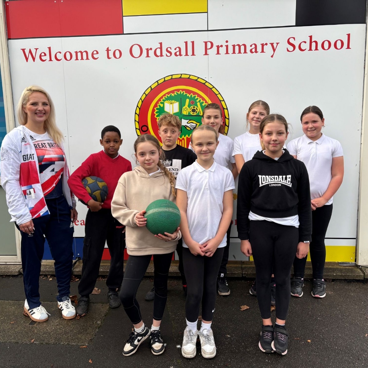 Ordsall Primary School - Paralympian Visit